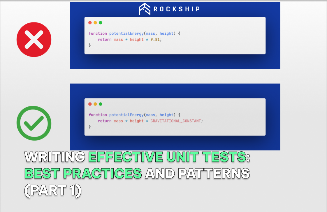 Writing Effective Unit Tests: Best Practices and Patterns (Part 1)